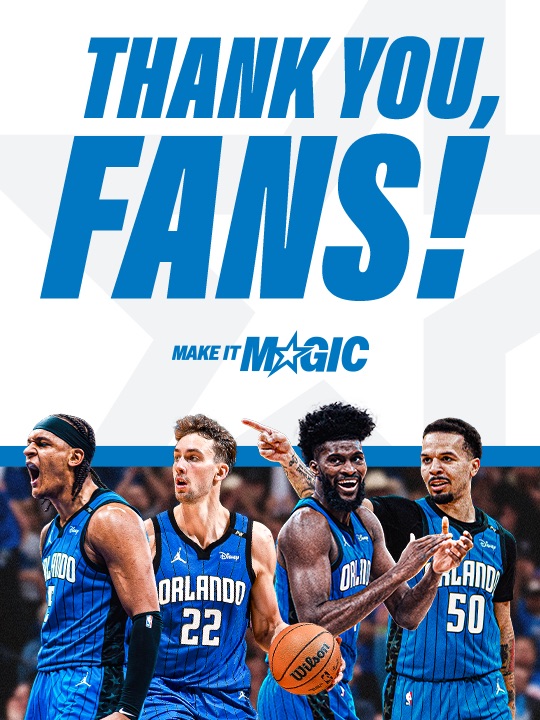 Thank You Fans | Orlando Magic