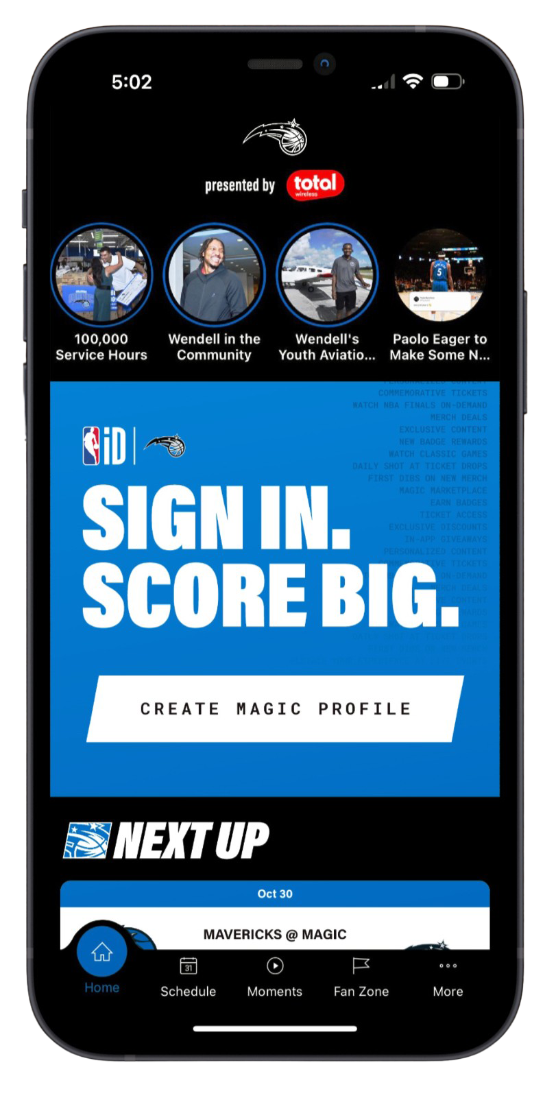 Discover Your New Magic App Profile | Orlando Magic Discover Your New Magic App Profile | Orlando Magic